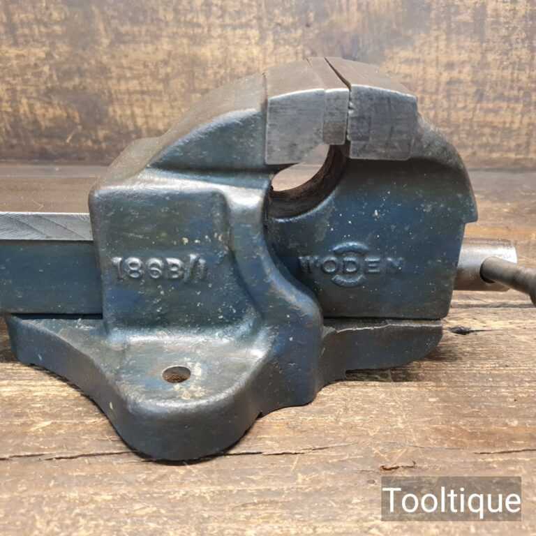 Vintage Woden No: 186B/1 Engineers Vice 2 ½” Jaws – Ready To Use ...