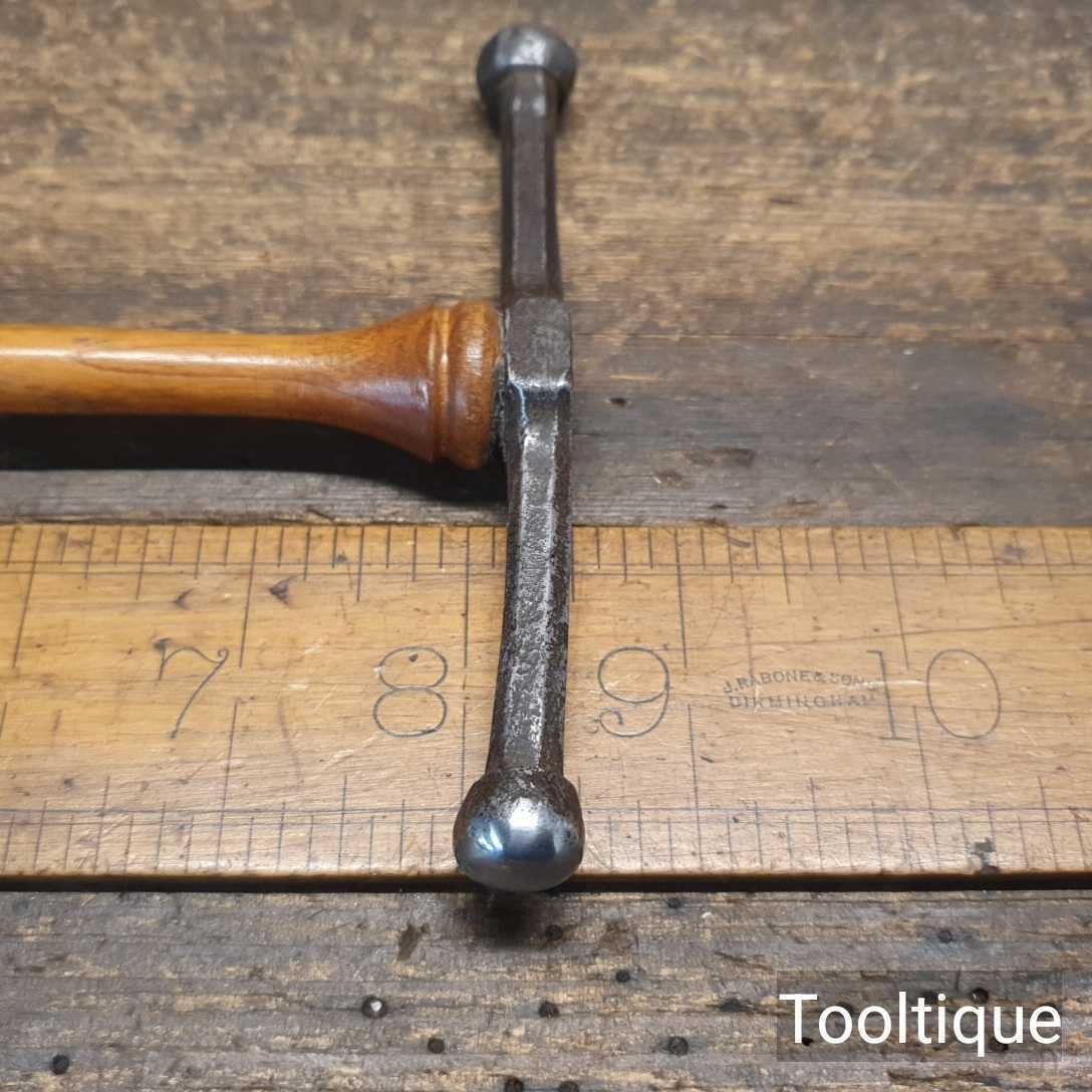 Antique Jewellers Ball Pein Planishing Hammer – Cherrywood Handle ...