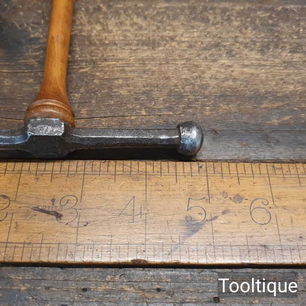 Antique Jewellers Ball Pein Planishing Hammer – Cherrywood Handle ...