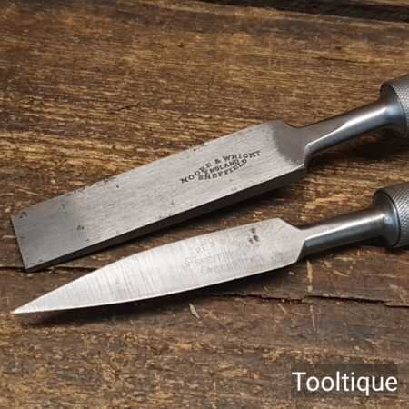 Vintage Moore & Wright Two Piece Bearing Scraper Set – Good Condition ...