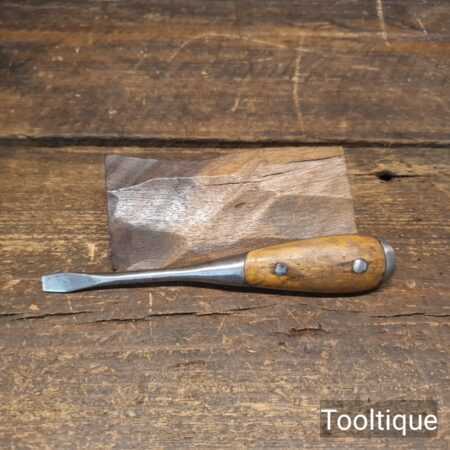Vintage 6” Perfect Pattern Screwdriver Beechwood Handle – Fully ...