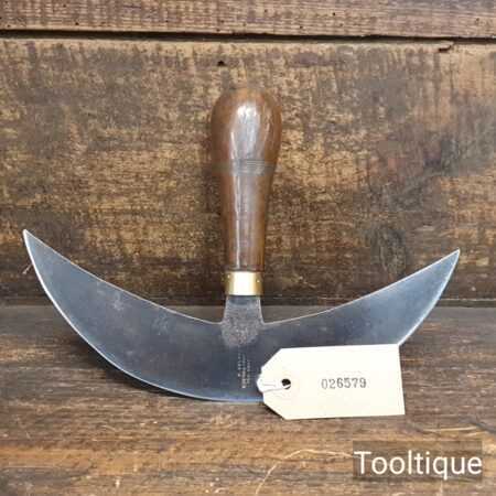 Antique 8” Leatherworking Half Moon Cutter – Sharpened Ready To Use ...