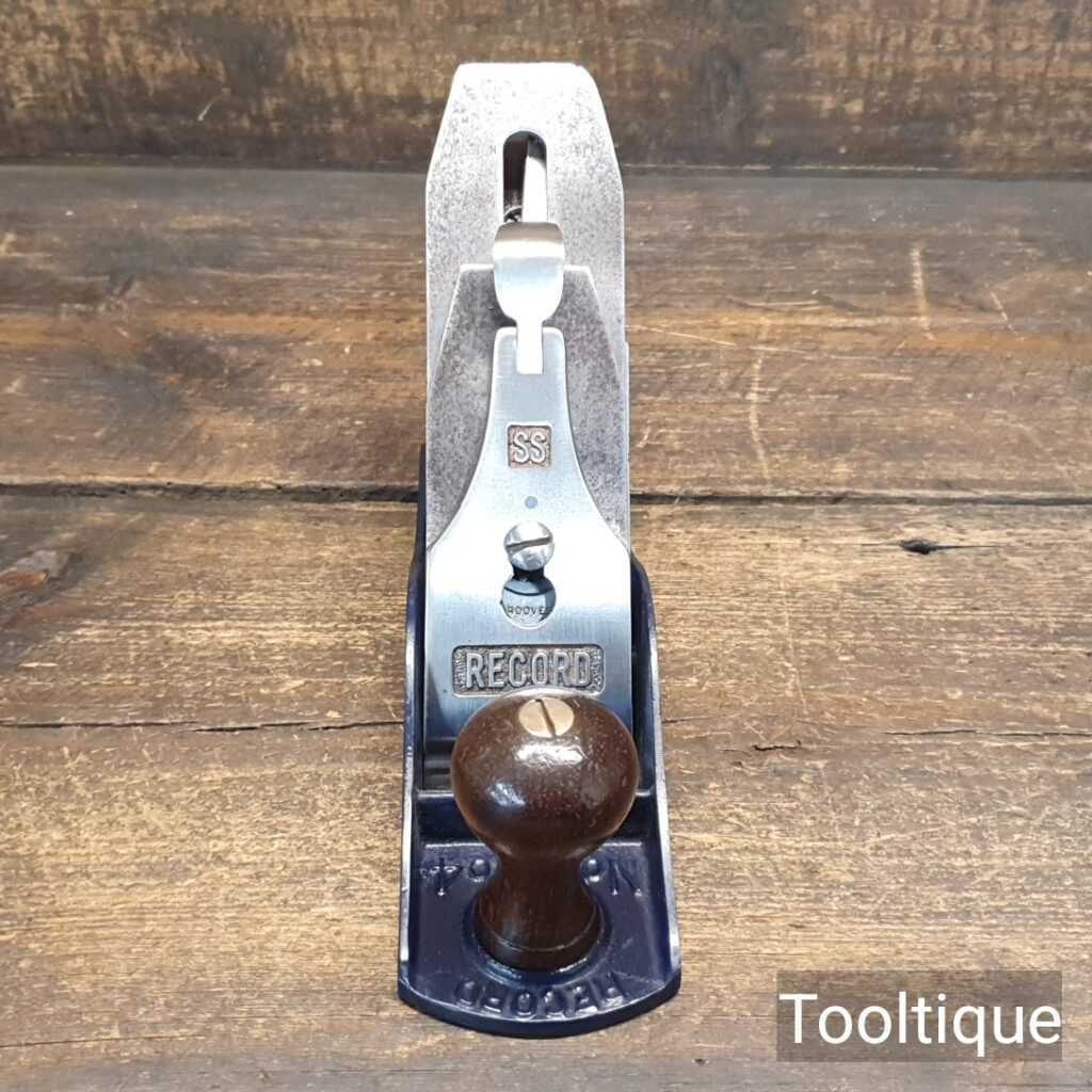 Vintage 1930’s Record SS Stay Set No: 04 Smoothing Plane – Fully ...