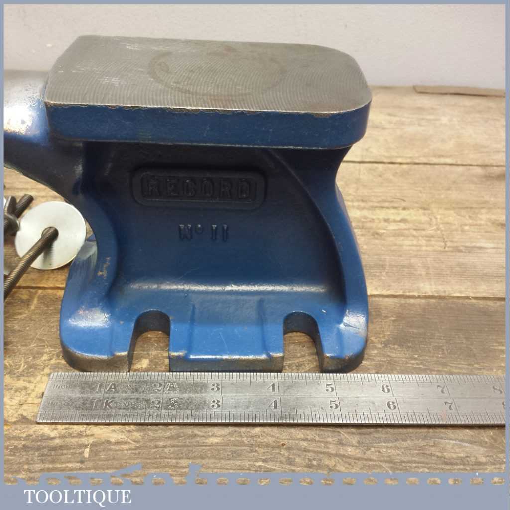 Vintage Record No: 11 Anvil In Good Condition – Made In England | Tooltique