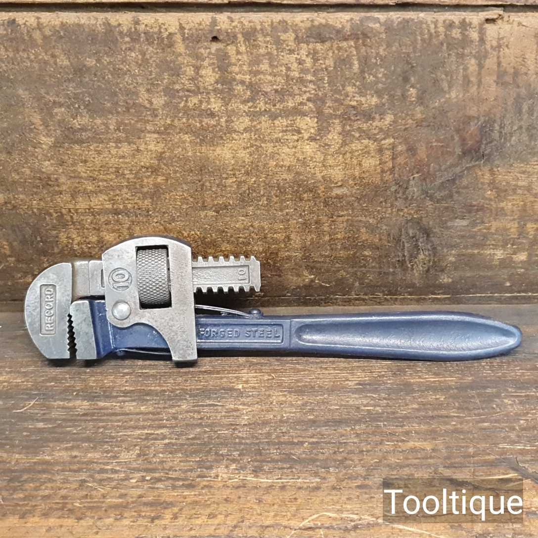 Vintage Record 10” Stillson Pipe Wrench – Fully Refurbished Ready For ...