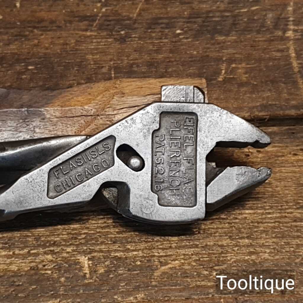 Antique Eifel Flash Plierench c1916 FlashSLS Chicago Geared Pliers ...