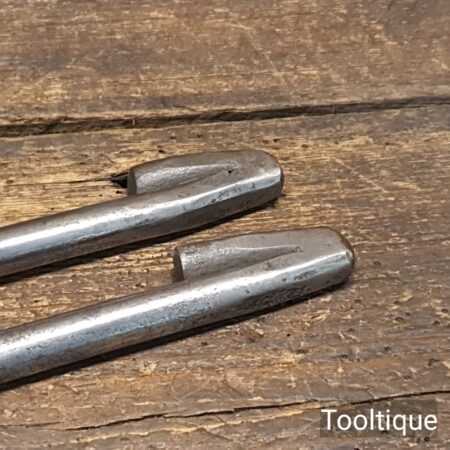 Vintage ½” Pair Of 13” Cast Steel Drawbore Pins – Good Condition ...