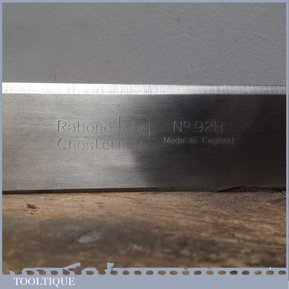 Vintage Rabone Chesterman No: 92B Engineers Steel Straight Edge | Tooltique