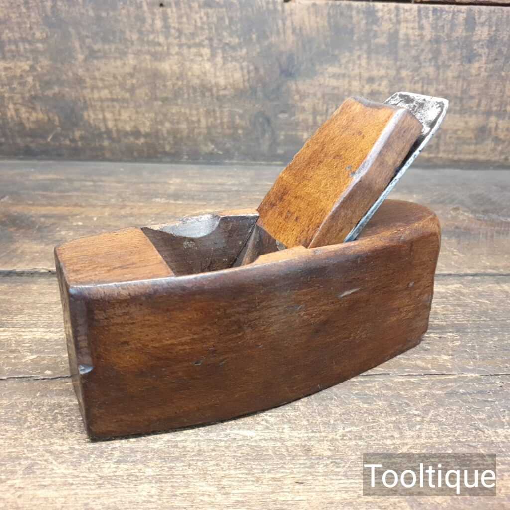Vintage C. Childs Beechwood Coffin Shaped Smoothing Plane – Lapped Flat ...