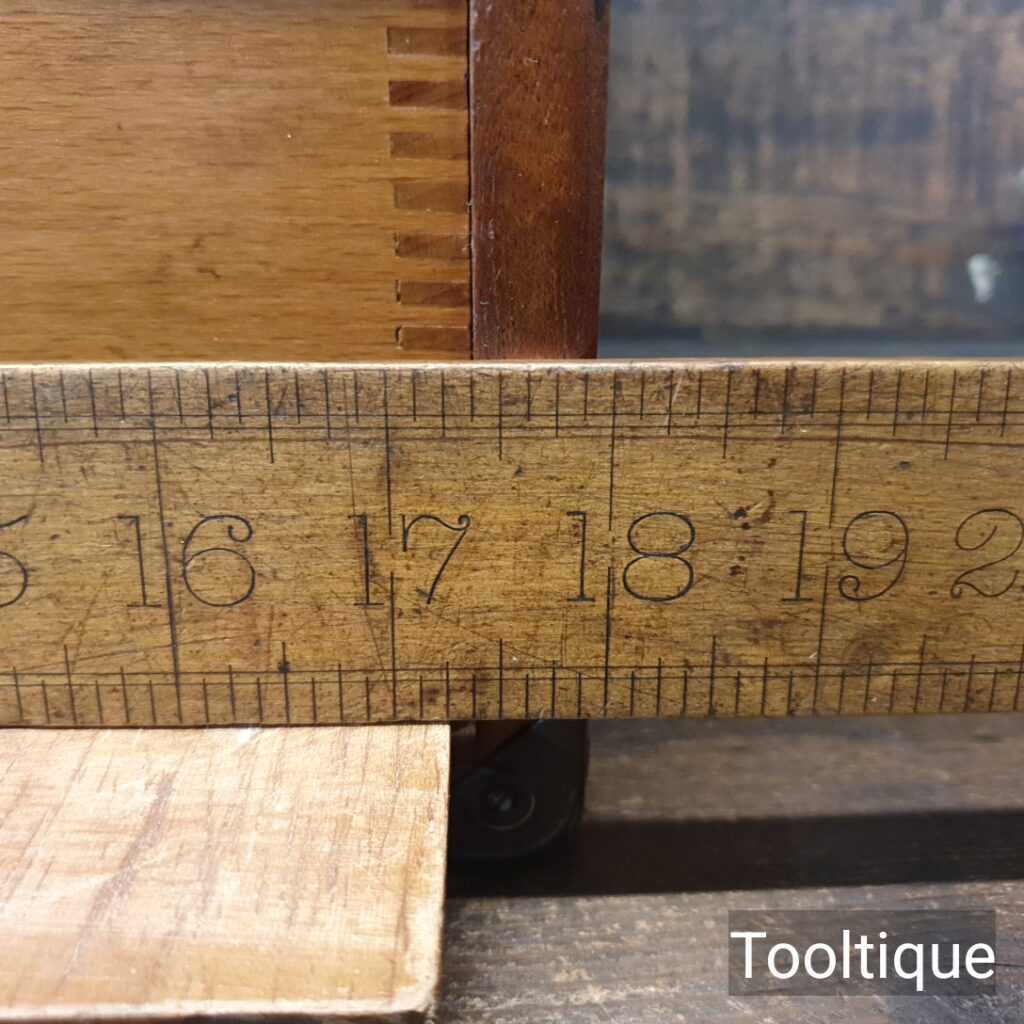 Nice Vintage Emir Engineers Wooden Toolbox with Key – Good Condition ...