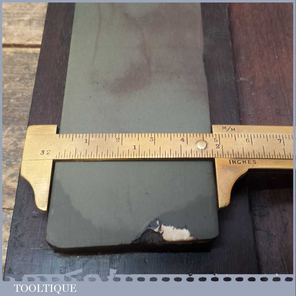 Antique 9” x 1 7/8” Natural Charnley Forest Honing Oil / Whetstone In ...