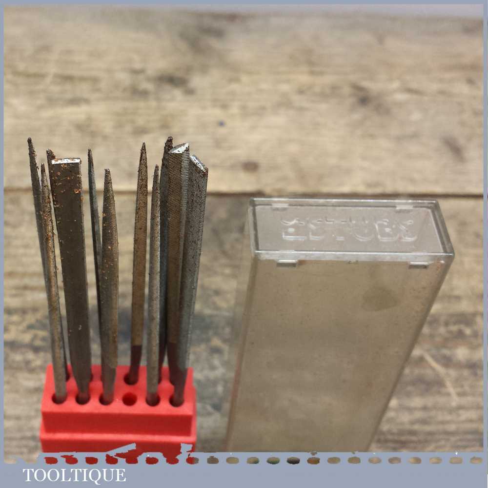 11 Vintage Genuine Stubs Modelling Woodworking Jewellery Needle Files ...