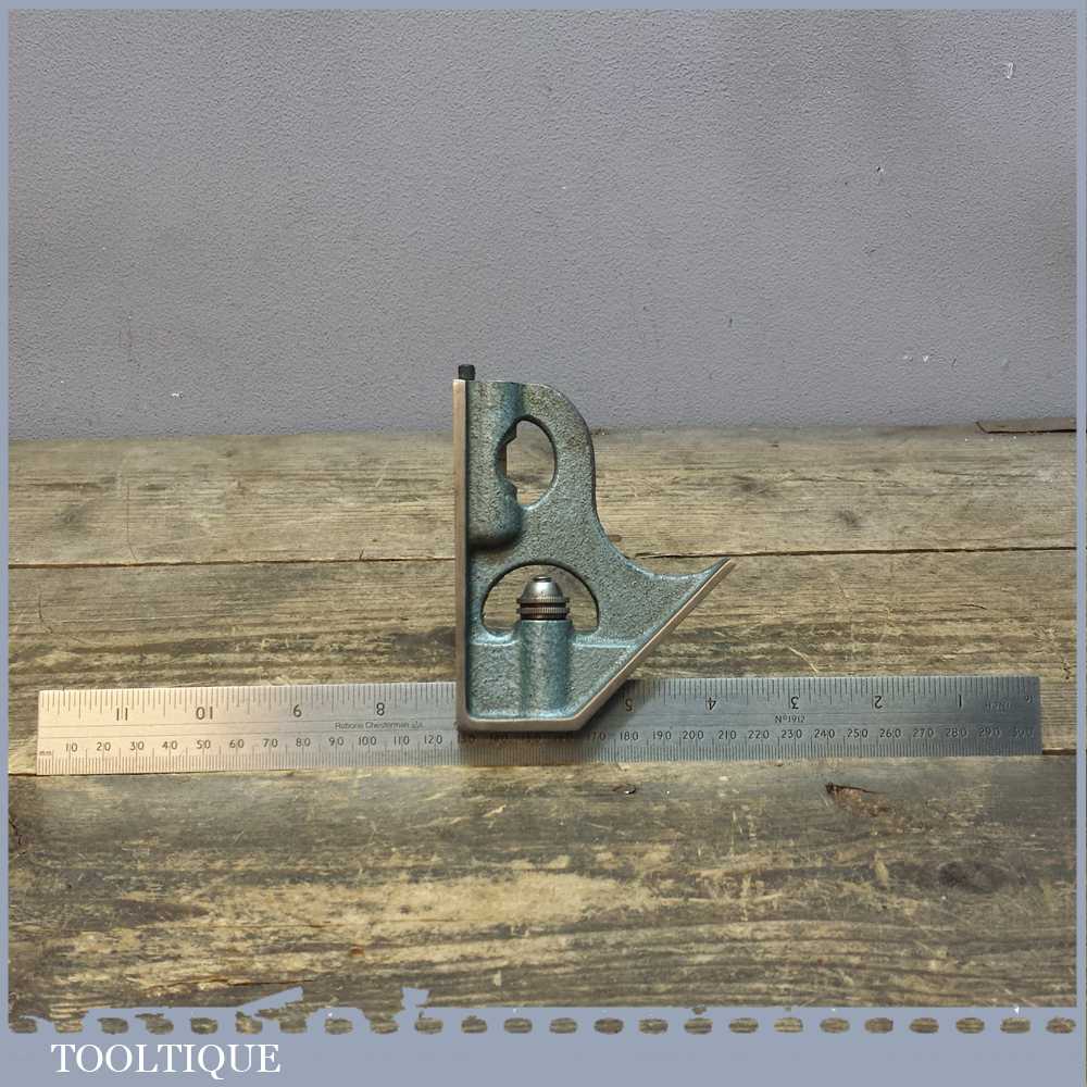 Superb Vintage 12” Rabone Chesterman 1912 Adjustable Combination Square ...