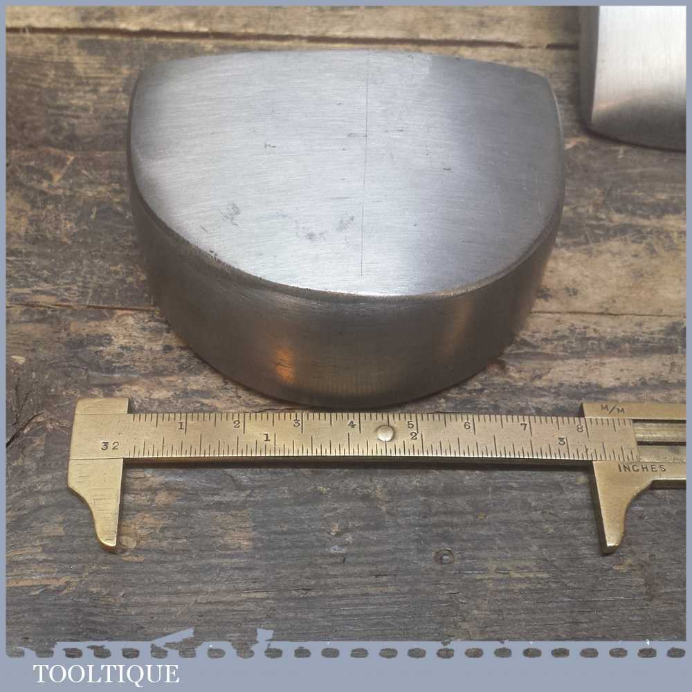 2 Vintage Panel Beaters Dollies & 1 Hand Held Hammer – Good Condition ...