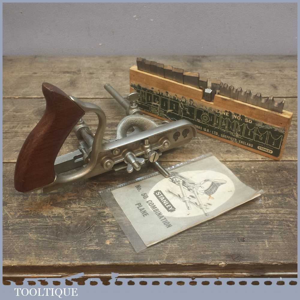 Vintage Stanley No: 50 Combination Plough Plane – Good Condition ...