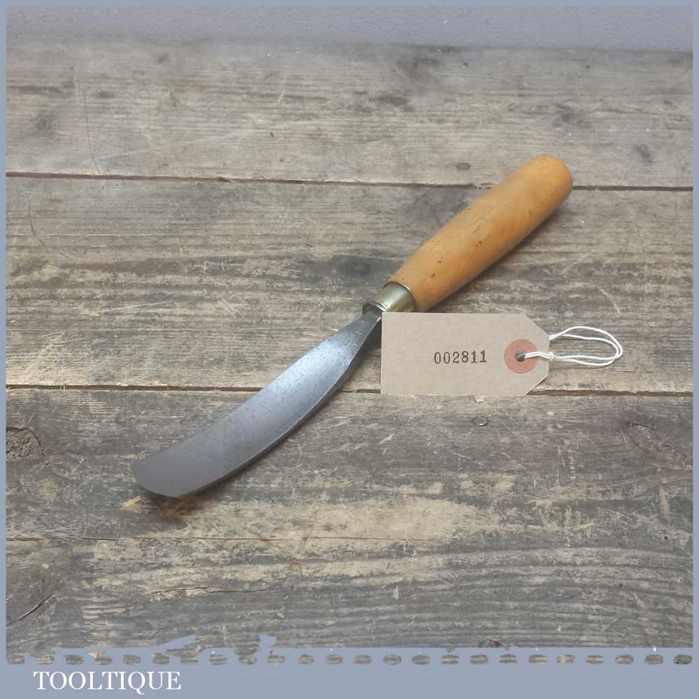 Vintage JB Addis & Sons 1” Inch Curved Carving Gouge Chisel – Boxwood ...
