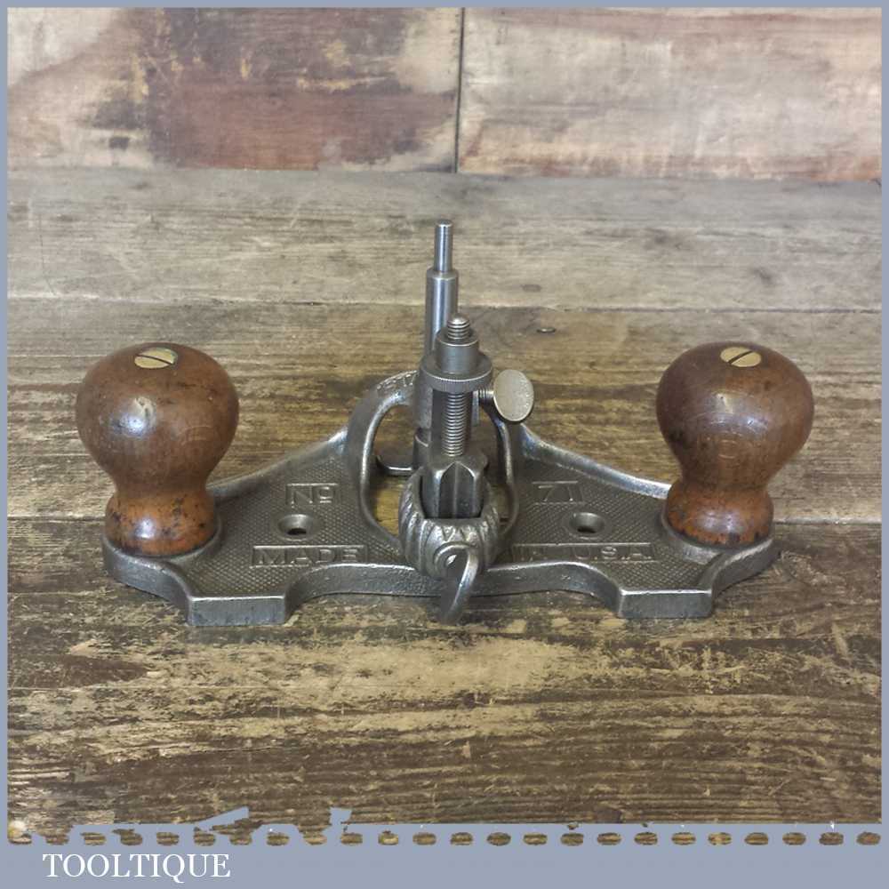 Vintage Stanley USA No: 71 Hand Router Plane – Good Condition | Tooltique