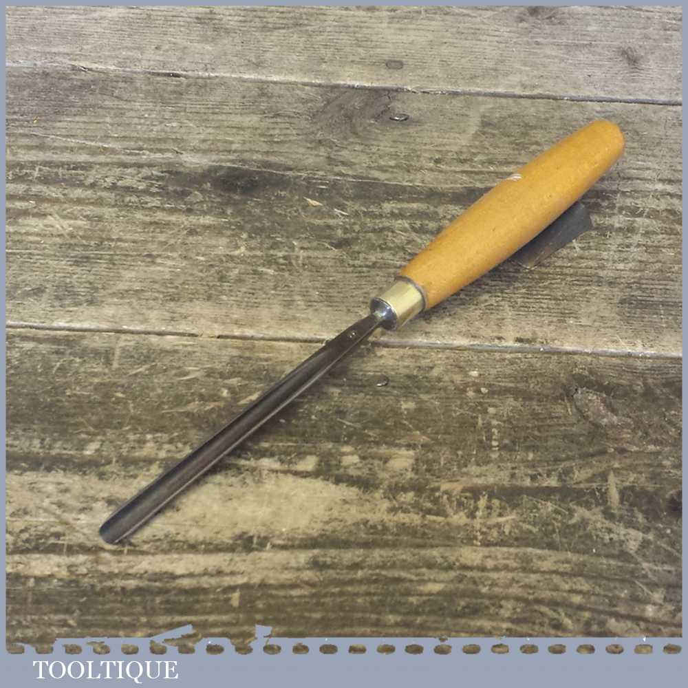 Vintage 1/4” Marples & Sons No: 8 Deep Straight Gouge Carving Chisel ...