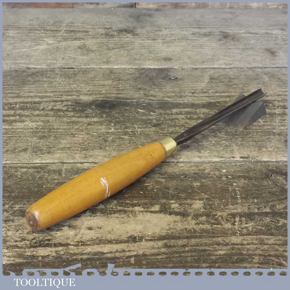 Vintage 1/4” Marples & Sons No: 8 Deep Straight Gouge Carving Chisel ...
