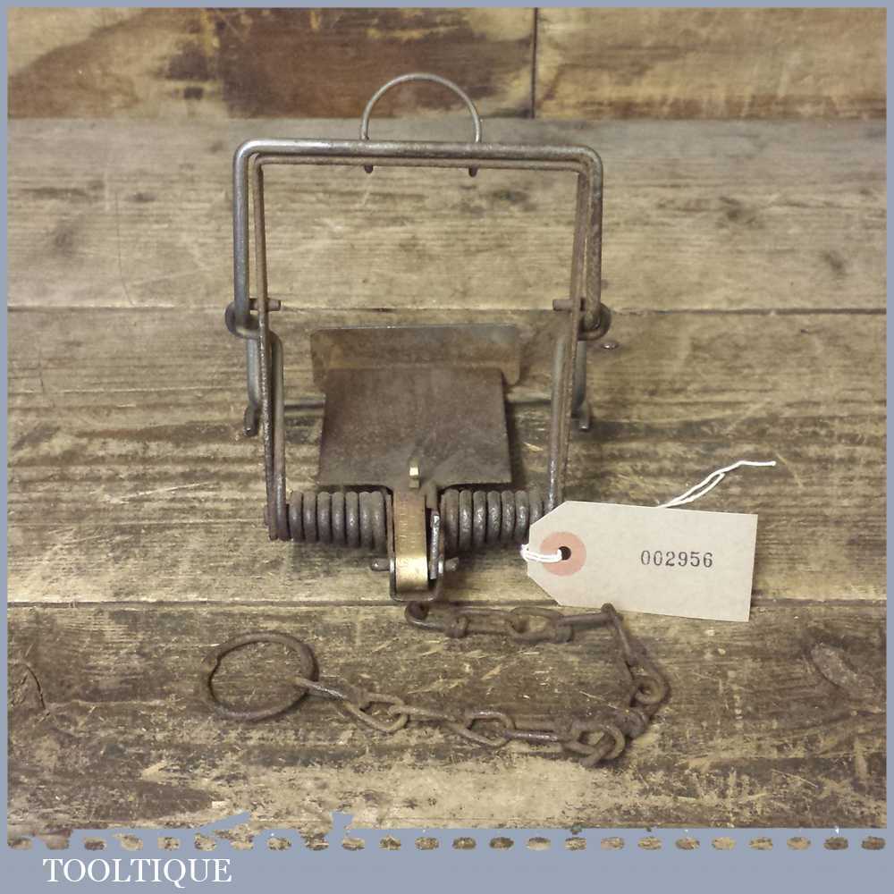 Vintage Fenn Rabbit Trap Patent No: 763891 Measuring 4 ½” Wide ...