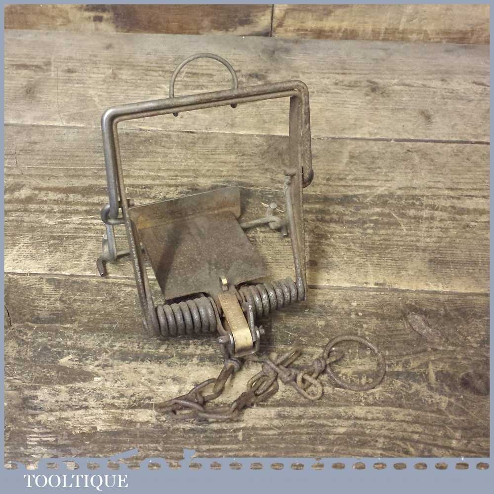 Vintage Fenn Rabbit Trap Patent No: 763891 Measuring 4 ½” Wide ...