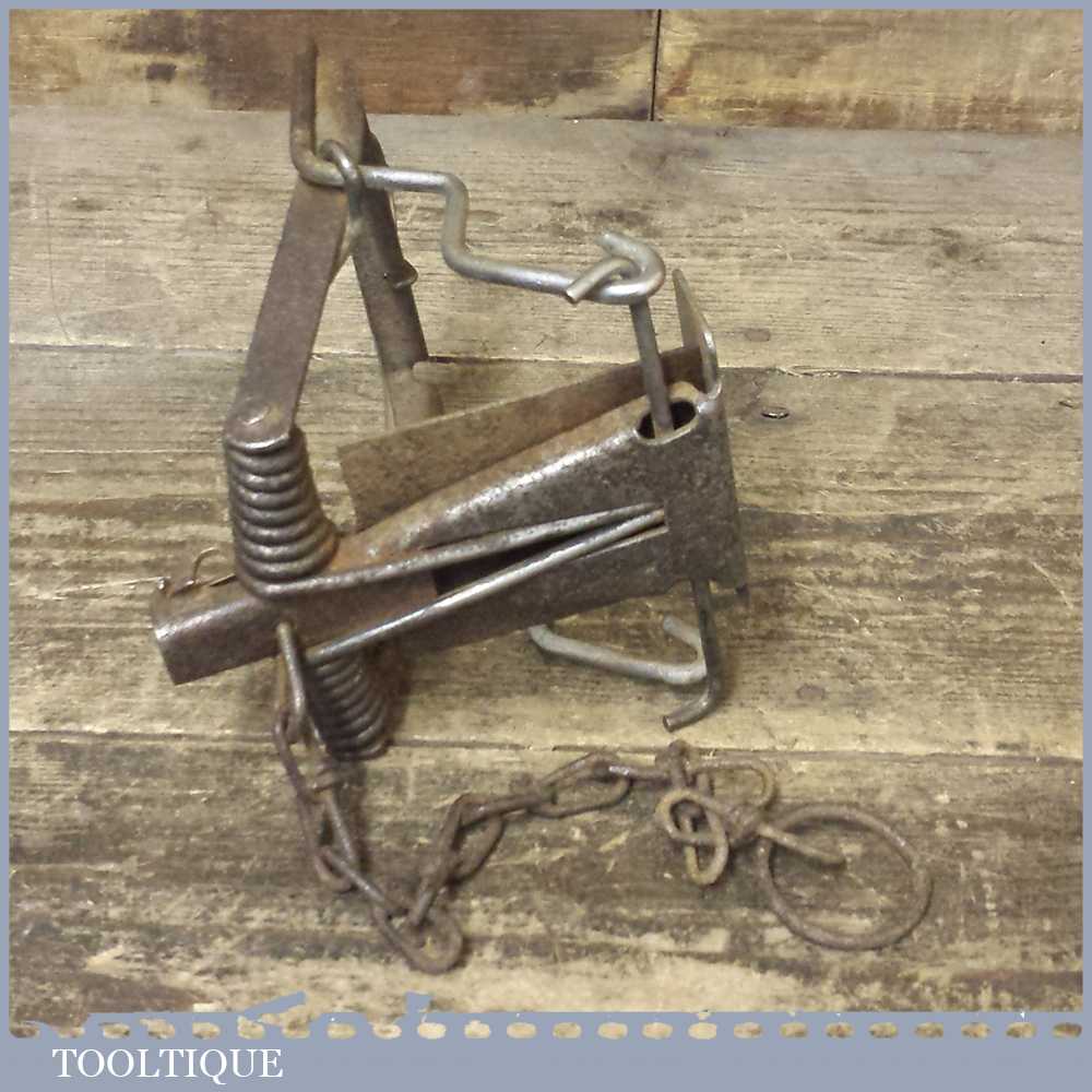 Vintage Fenn Rabbit Trap Patent No: 763891 Measuring 4 ½” Wide ...