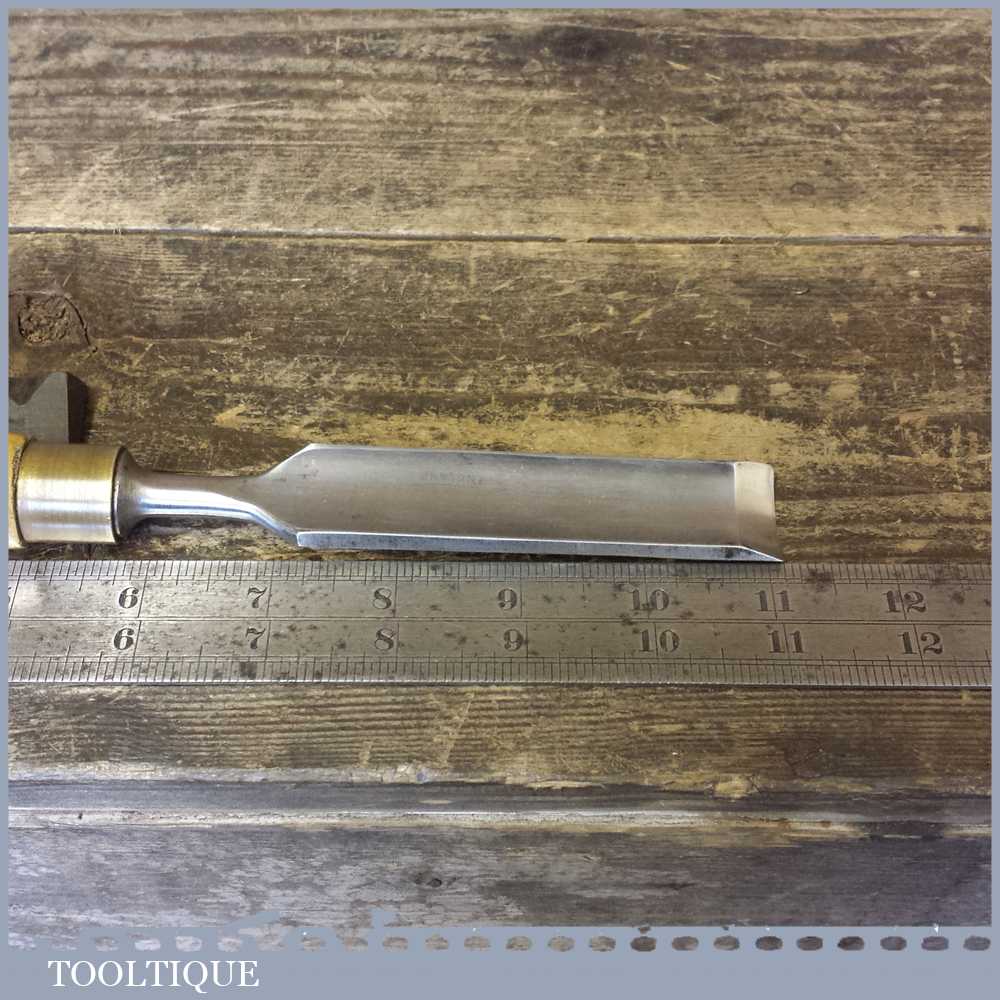 Vintage Marples 15/16” Gouge Chisel With Original Boxwood Handle ...