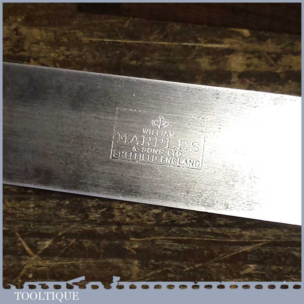 Vintage Marples 10” Rosewood And Brass Quick Release Adjustable Bevel ...