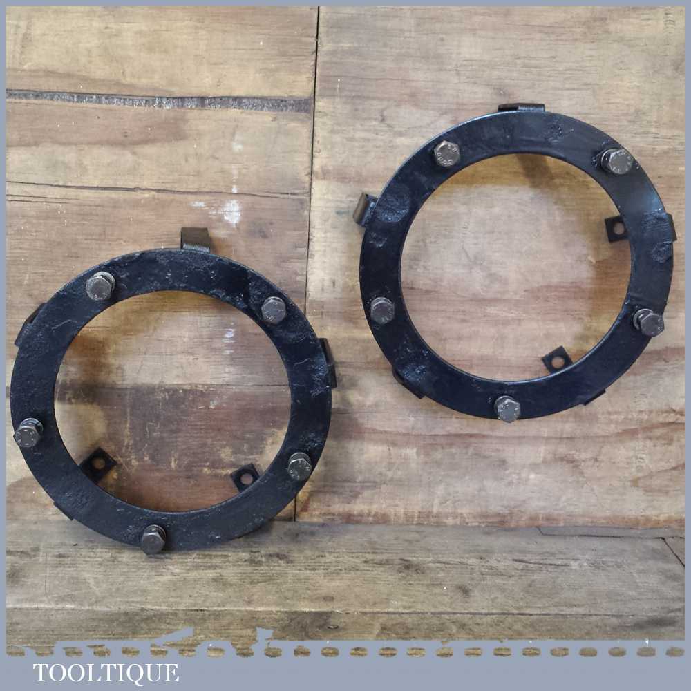 Pair Of ERF Lorry Truck Wheel Trim Brackets – Good Condition | Tooltique