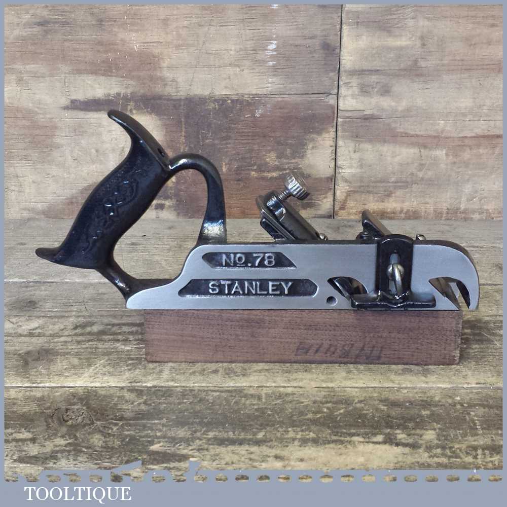 Antique Stanley No: 78 Duplex Rabbet Plane – Fully Refurbished | Tooltique