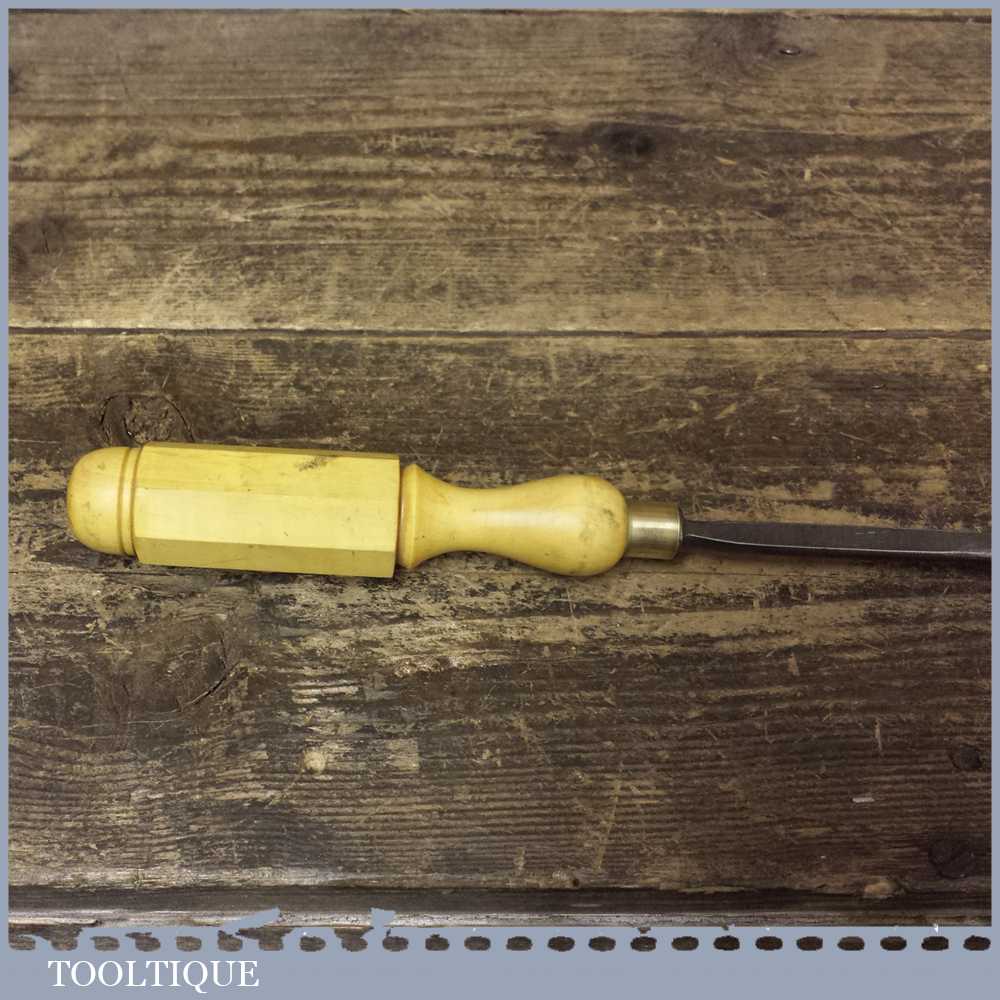 Vintage 11/16” Marples & Sons Deep Spoon Gouge Chisel – Boxwood Handle ...