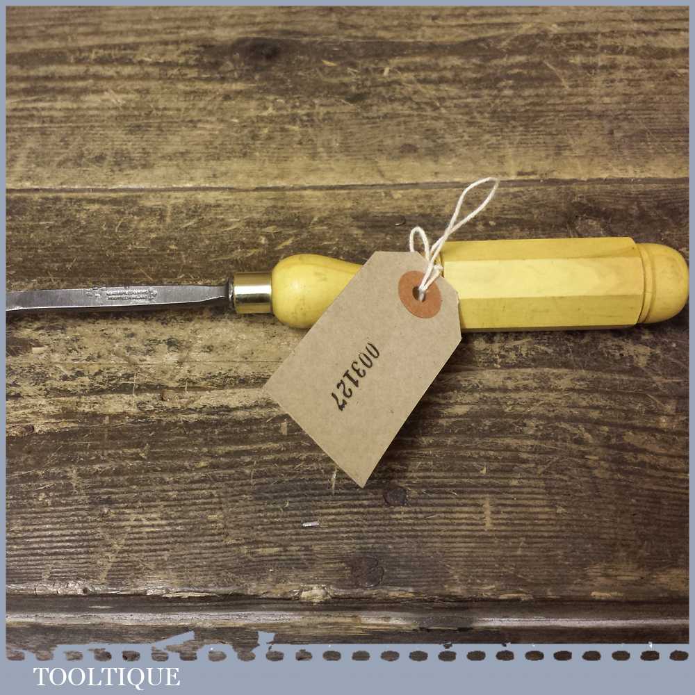 Vintage 11/16” Marples & Sons Deep Spoon Gouge Chisel – Boxwood Handle ...