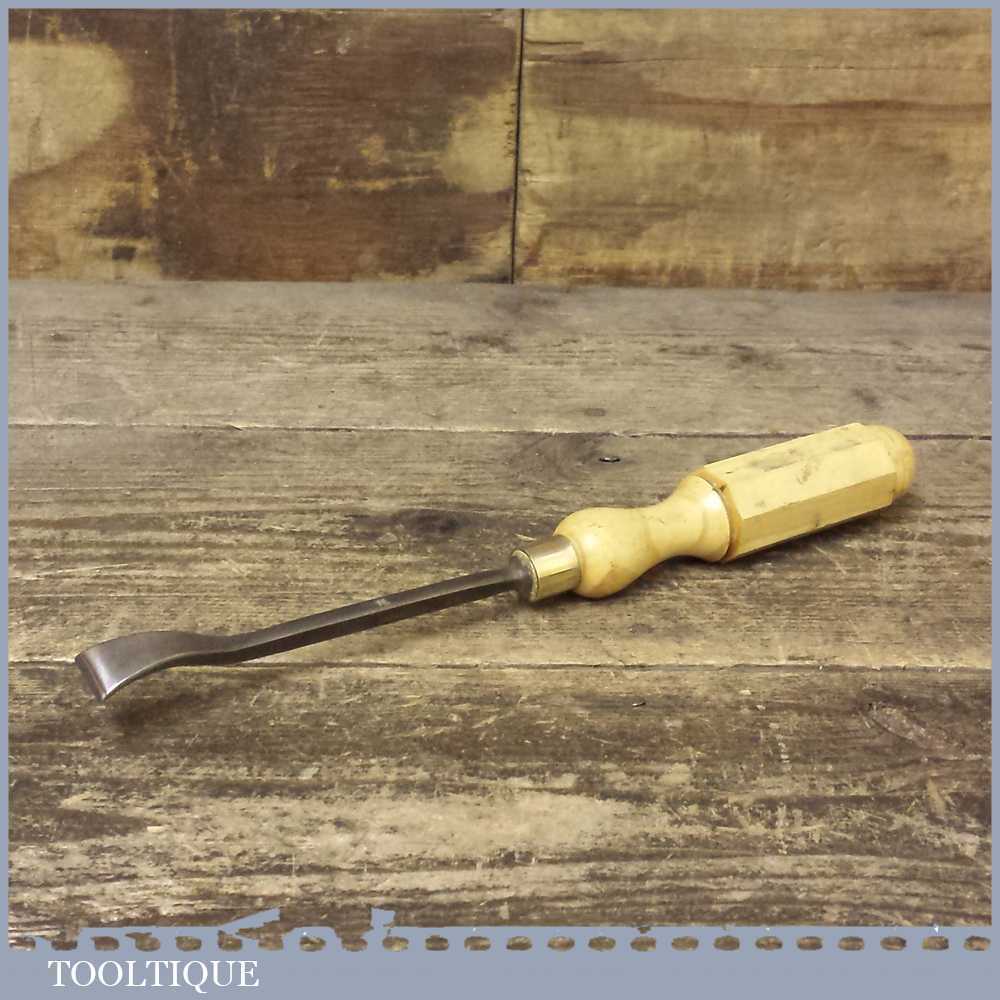 Vintage 5/8” Marples & Son No: 24 Spoon Bit Chisel – Boxwood Handle ...
