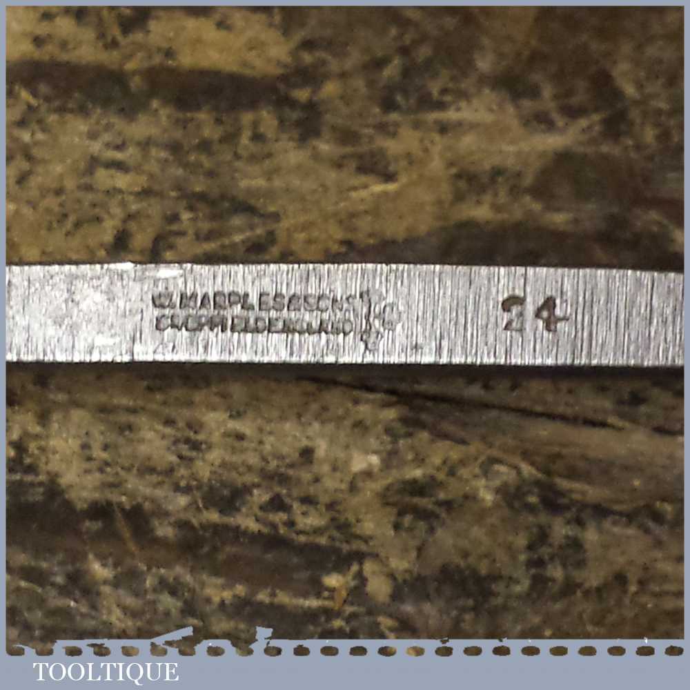 Vintage 5/8” Marples & Son No: 24 Spoon Bit Chisel – Boxwood Handle ...