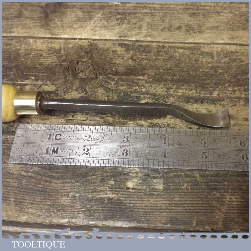 Vintage 5/8” Marples & Son No: 24 Spoon Bit Chisel – Boxwood Handle ...