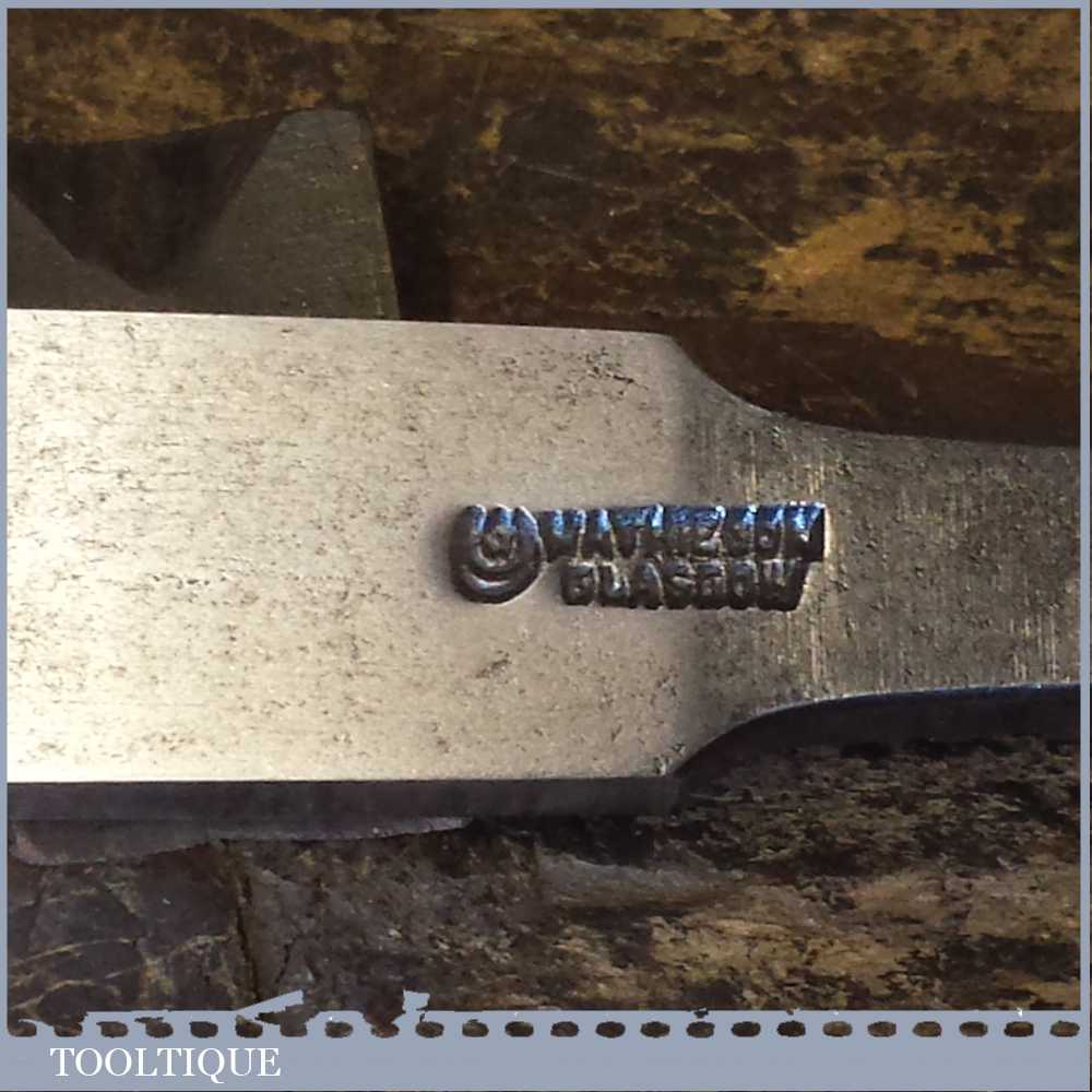 Vintage Heavy Duty ¾” Firmer Chisel by A Mathieson of Glasgow | Tooltique
