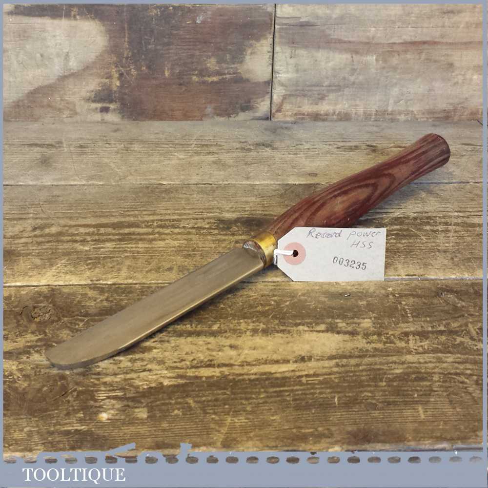 Record Power HSS 1” Wide Curved Scraper Chisel | Tooltique