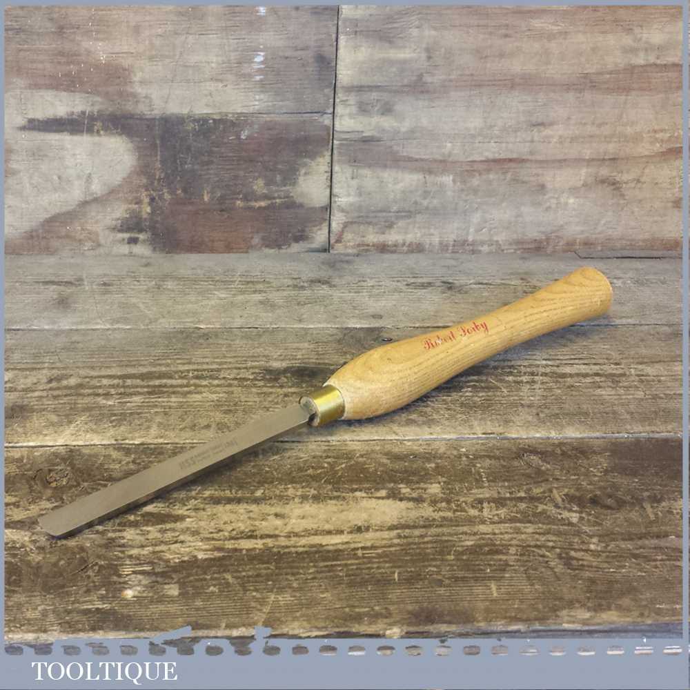 Robert Sorby ½” Wide HSS Curved Scraper Chisel For Woodturning | Tooltique