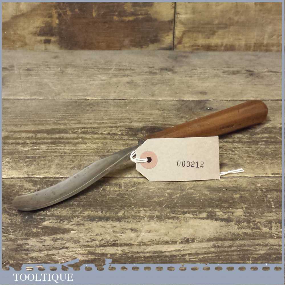 Vintage Henry Taylor 13/16” Wide Curved Wood Carving Gouge Chisel ...