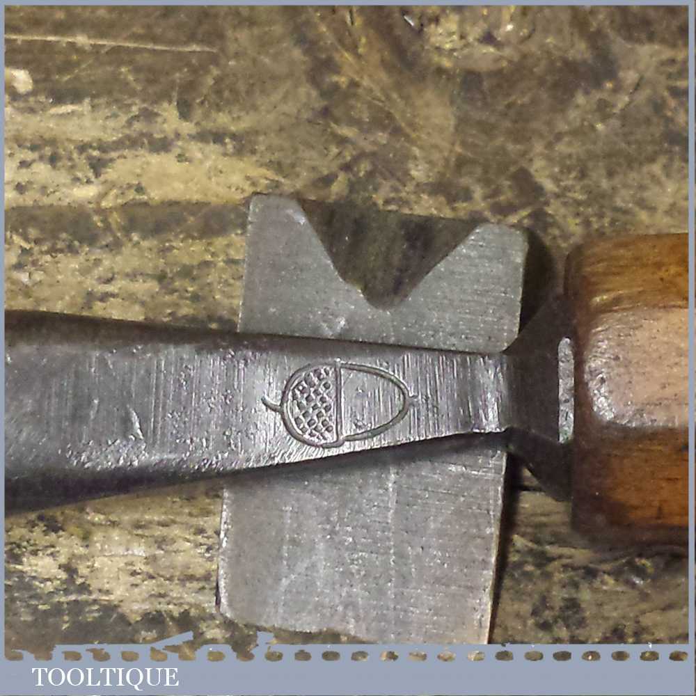 Vintage Henry Taylor (Acorn) 23/32” Curved Gouge Wood Carving Chisel ...