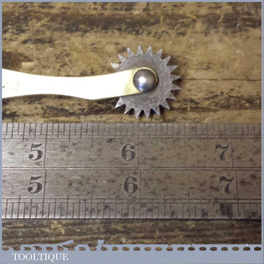 Vintage Leather Working Pricking Wheel With 7 PPI – Made In England ...