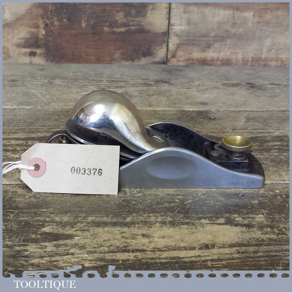 Vintage Stanley USA No: 18 Block Plane With Knuckle Joint Lever Cap ...