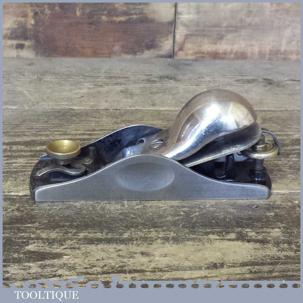 Vintage Stanley USA No: 18 Block Plane With Knuckle Joint Lever Cap ...