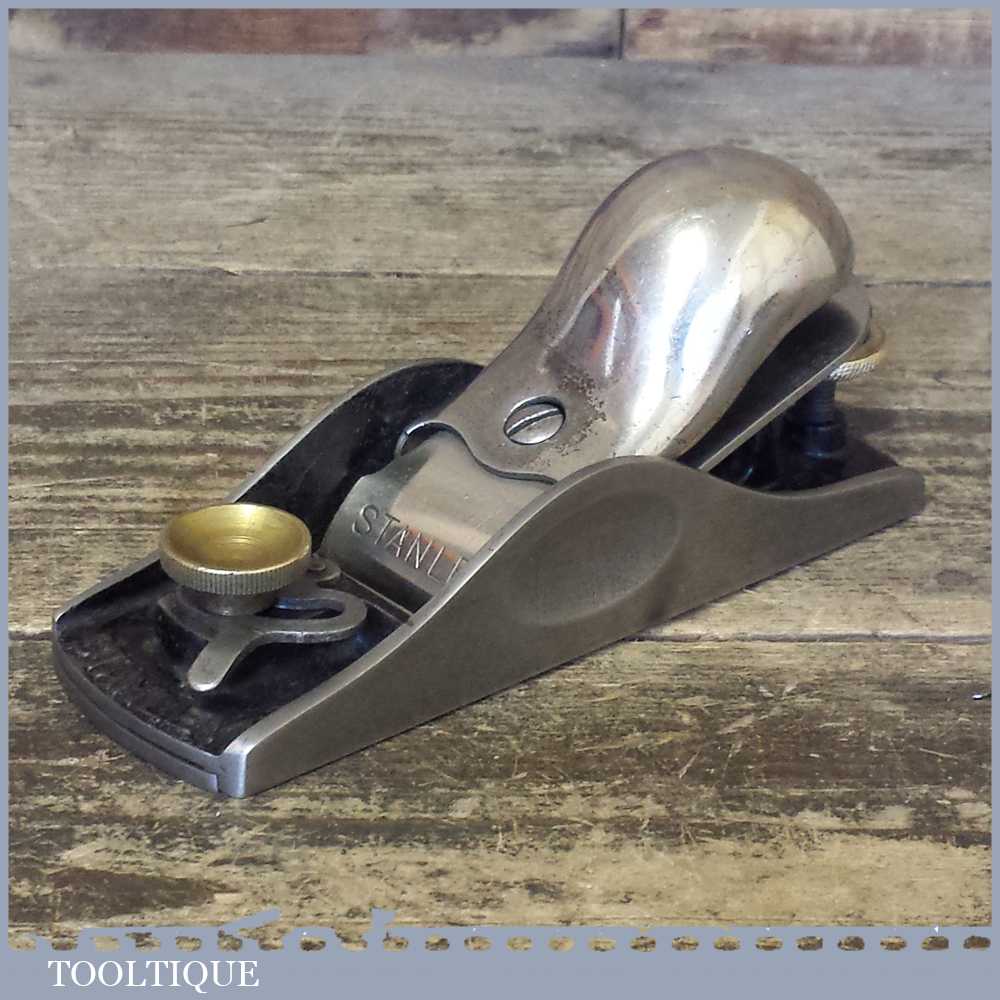 Vintage Stanley USA No: 18 Block Plane With Knuckle Joint Lever Cap ...