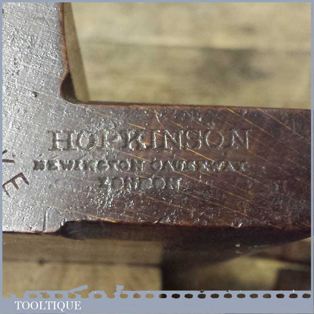 Antique Joseph Hopkinson c1843-63 Sash Ovolo Moulding Plane Marked 1 ...