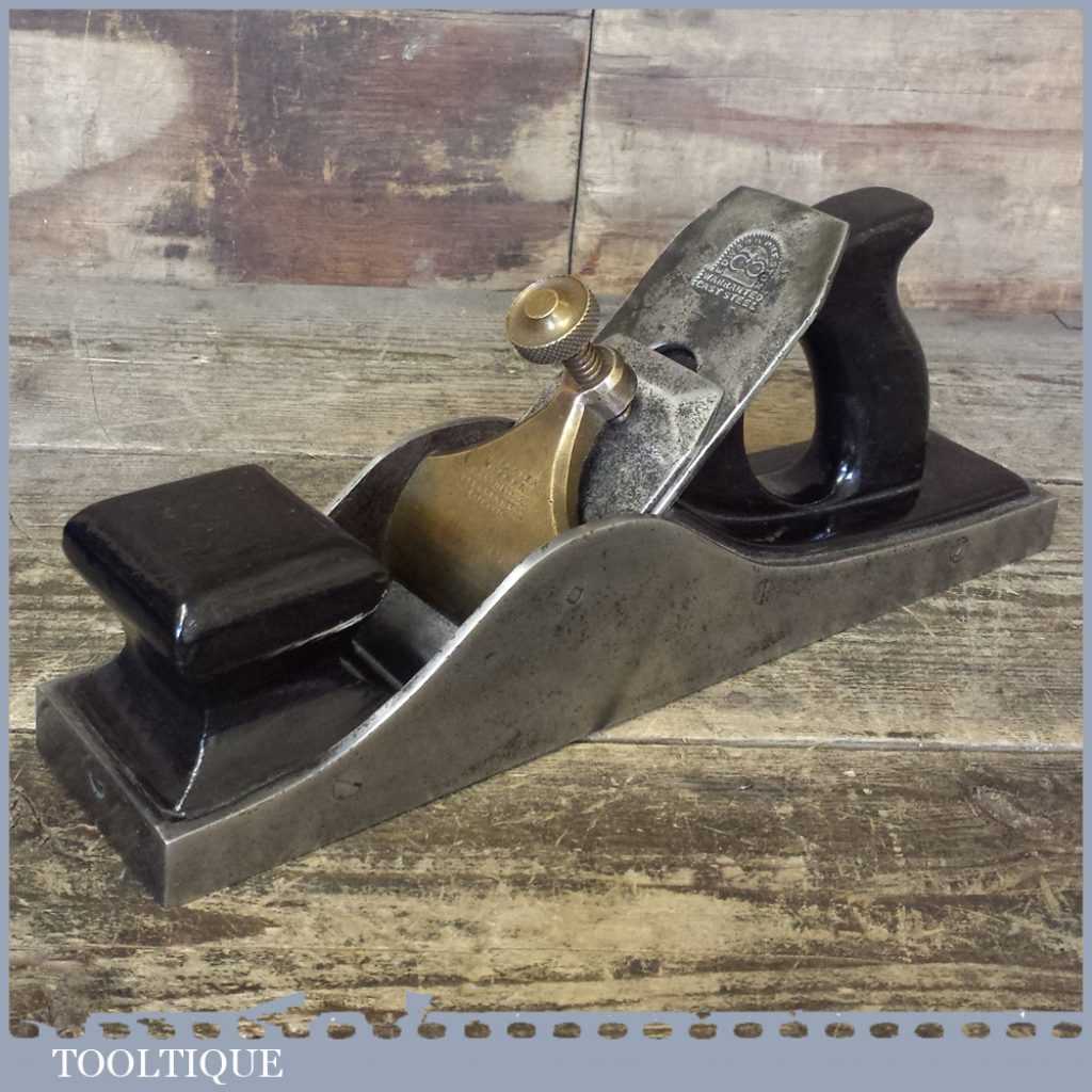 Rare Henry Slater 12” Panel Plane With Rosewood Infill And Edward ...