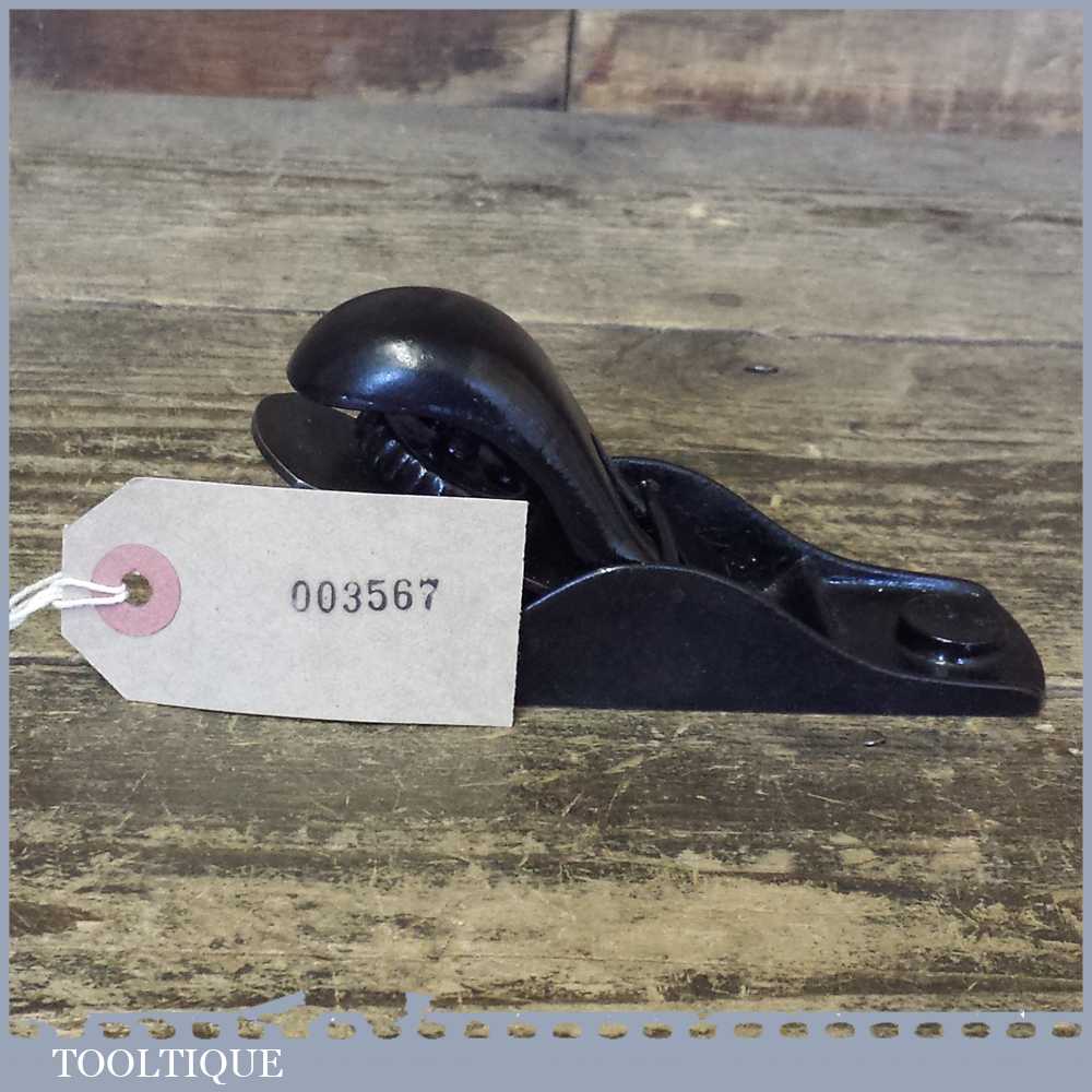 Vintage Stanley No: 102 Block Plane Refurbished Ready To Use | Tooltique