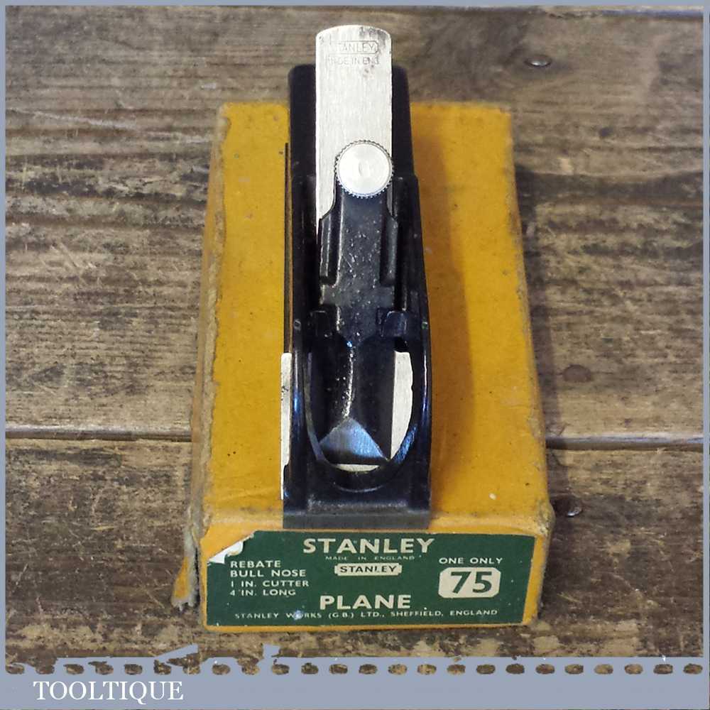 Vintage Boxed Stanley No: 75 Bullnose Plane – Good Condition | Tooltique
