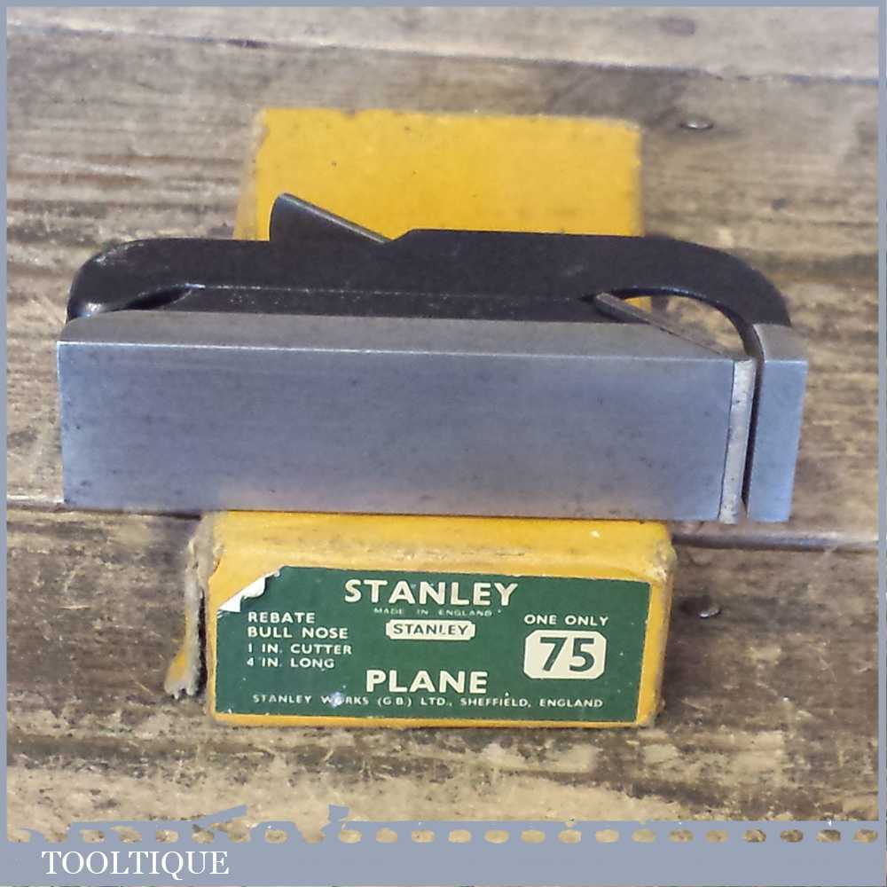 Vintage Boxed Stanley No: 75 Bullnose Plane – Good Condition | Tooltique