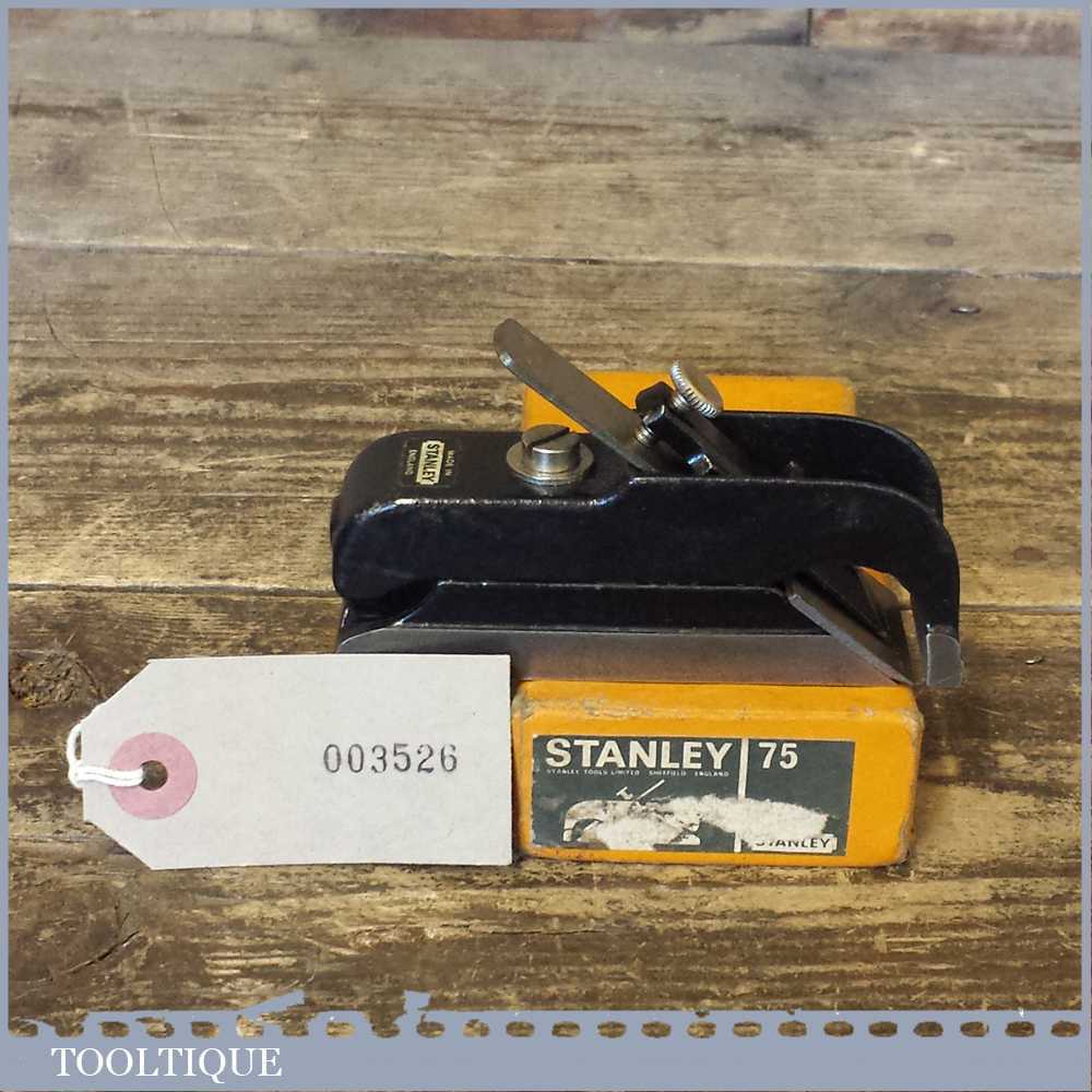 Vintage Boxed Stanley No: 75 Bullnose Plane – Good Condition | Tooltique